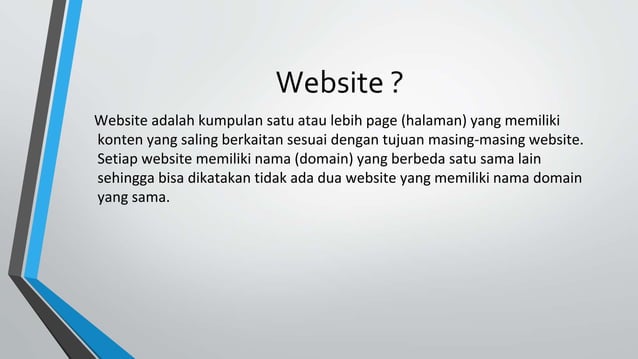 Jenis-Jenis Website Berdasarkan Fungsinya | PPTX