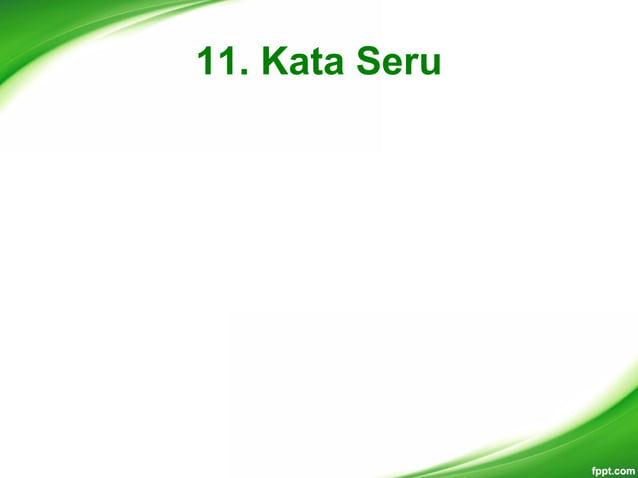 Jenis kata bahasa blm sls | PPT