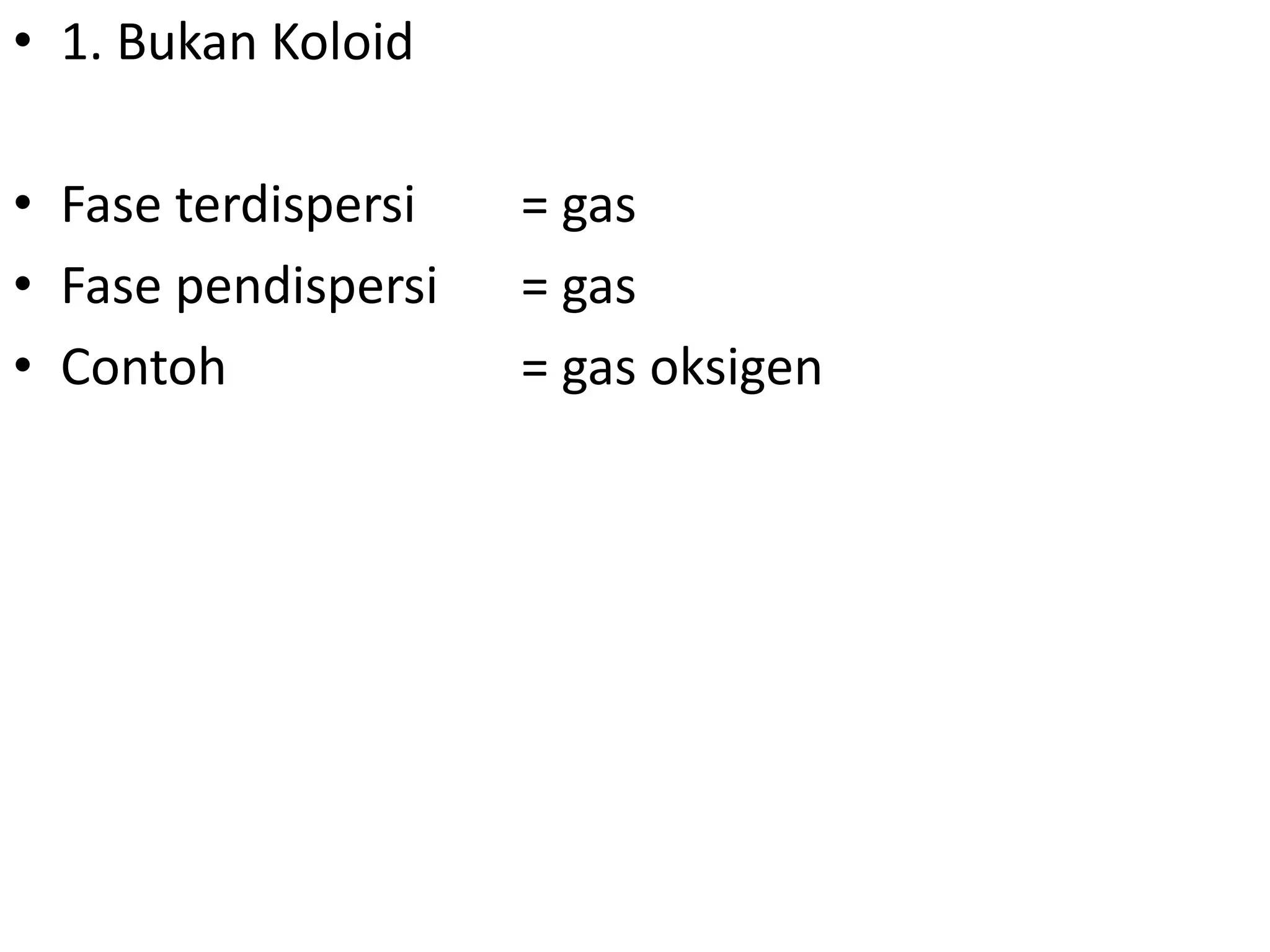JENIS KOLOID DAN CONTOHNYA | PPTX