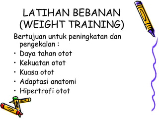 Jenis latihan | PPT