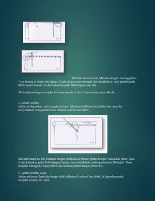 Jenis mata jahitan tahun 5 | PPTX