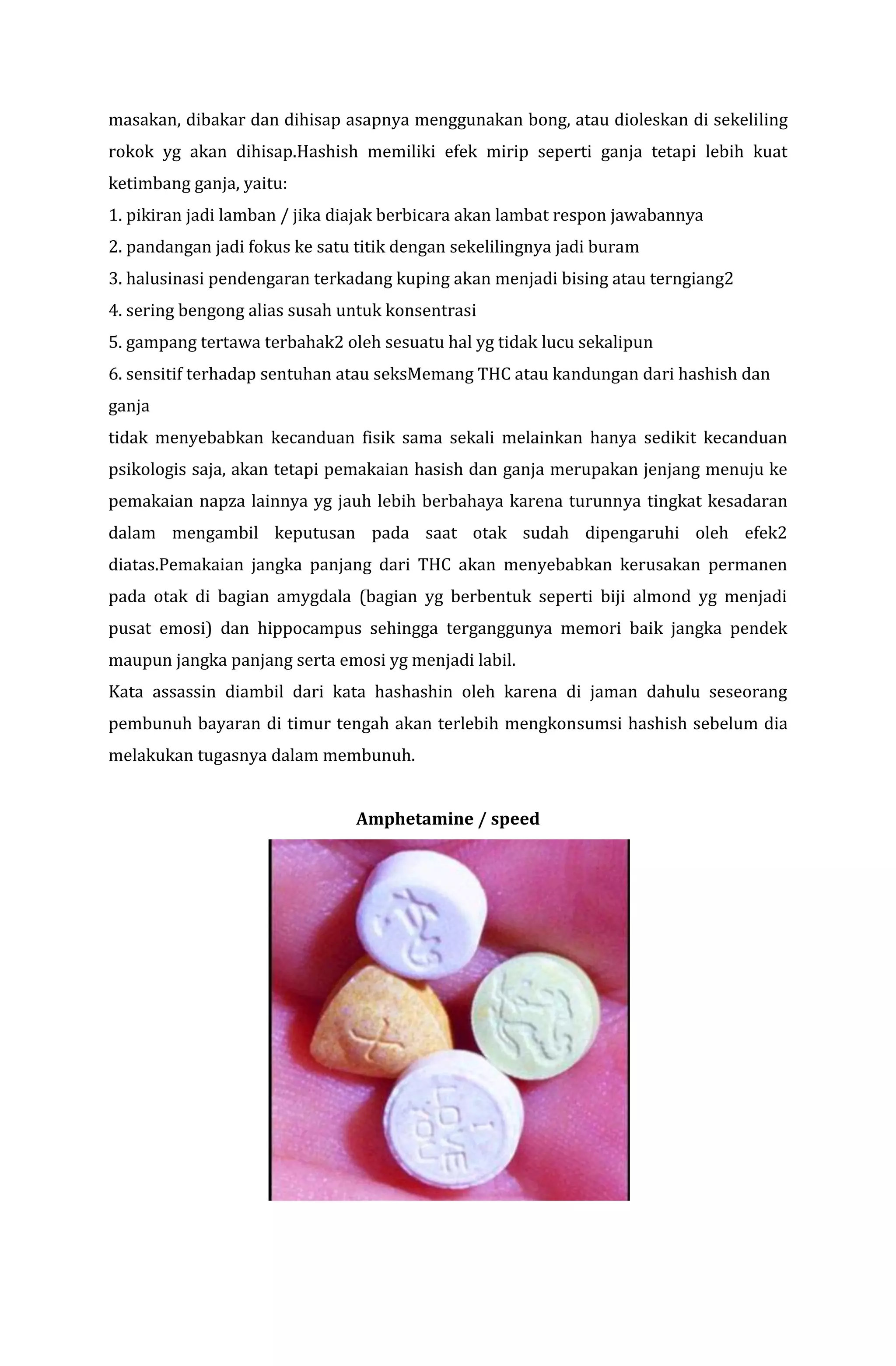 Jenis narkoba dan bahayanya | PDF