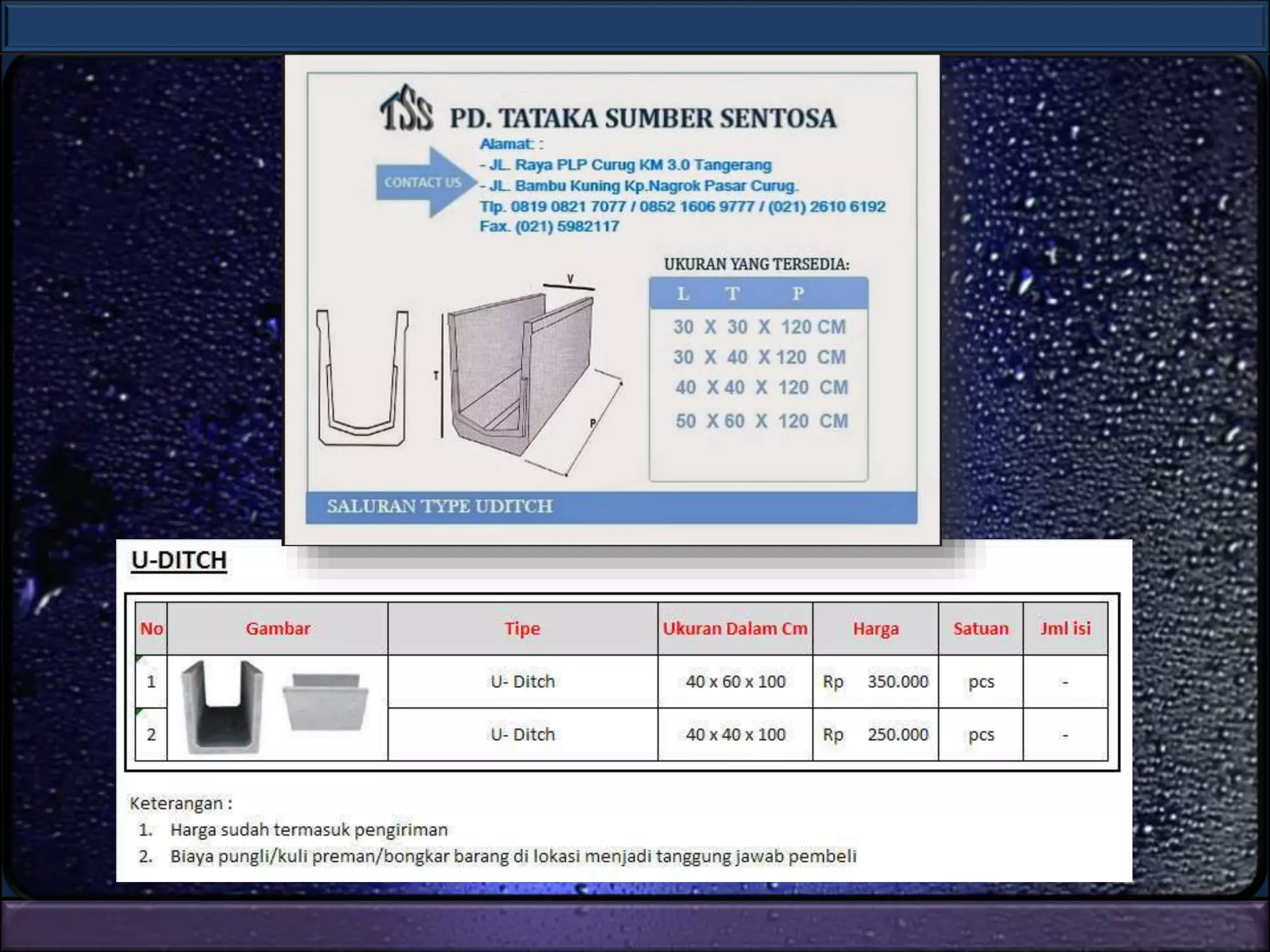 Jenis parit on construction | PPTX
