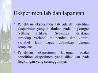 Jenis penelitian | PPT