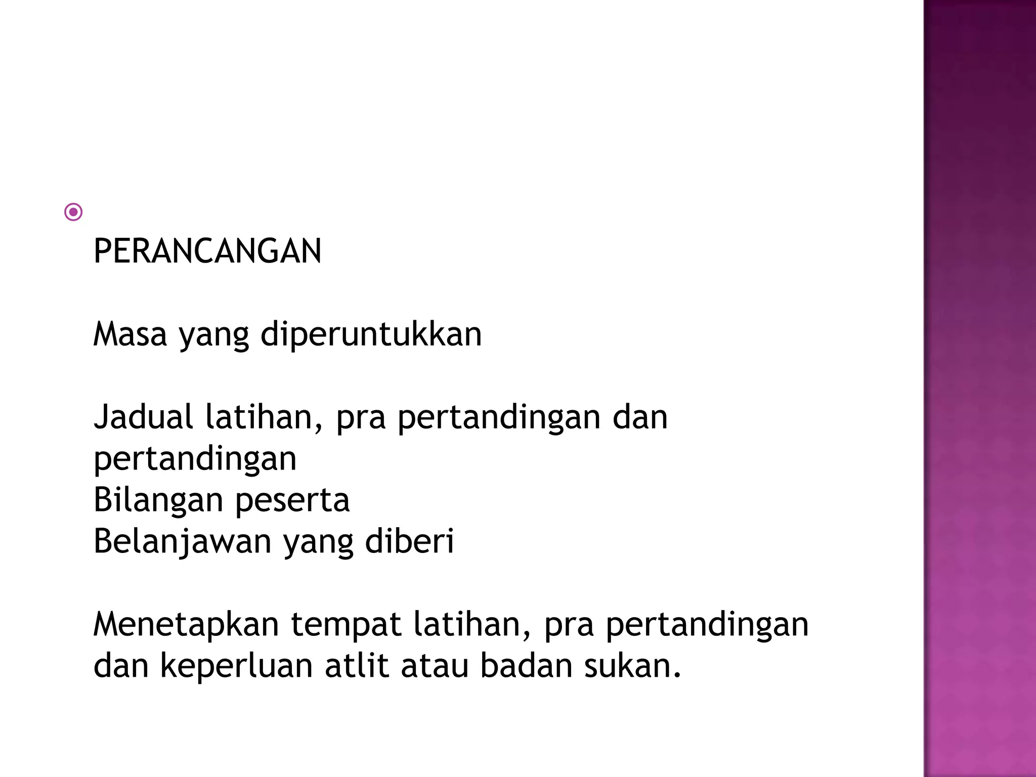 Jenis pengurusan sukan | PPTX