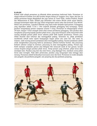 PERMAINAN TRADISIONAL | DOCX