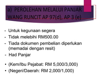 JENIS PEROLEHAN DAN TATACARA.ppt