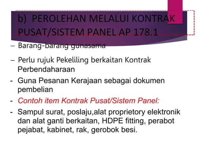 JENIS PEROLEHAN DAN TATACARA.ppt