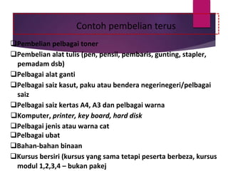 JENIS PEROLEHAN DAN TATACARA.ppt