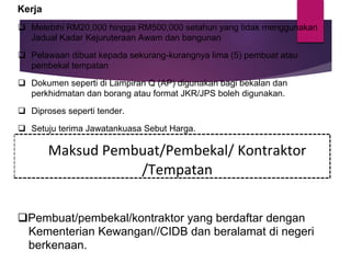 JENIS PEROLEHAN DAN TATACARA.ppt