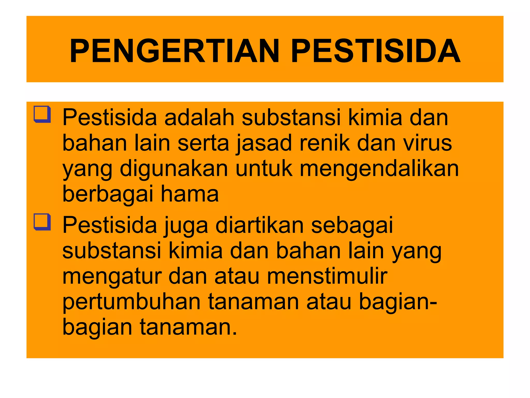 Jenis pestisida | PPT