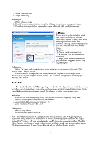 Jenis Software Database | DOCX