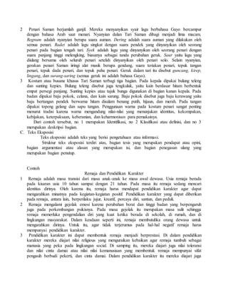 Jenis teks | DOCX