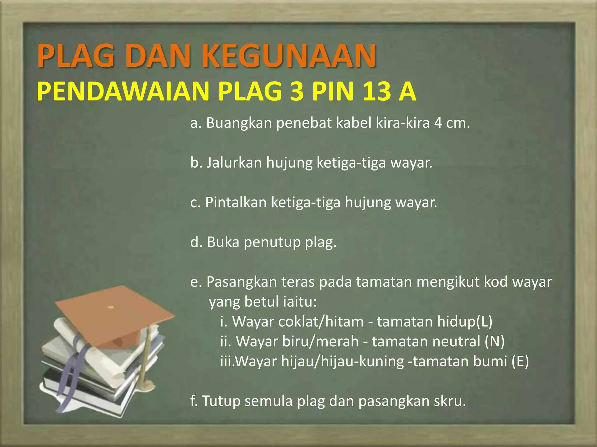 Jenis wayar dan kerja pendawaian | PPTX