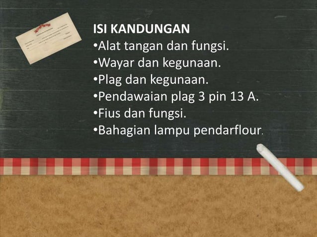 Jenis wayar dan kerja pendawaian | PPTX