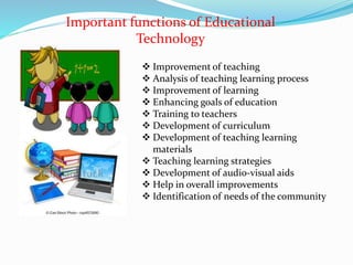roles and functions of technology in the 21st century education | PPT