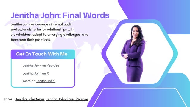 Jenitha John on Auditing, Growth, and Governance | PDF