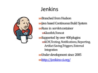 Jenkins Build System | PPTX