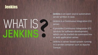 Learn Continuous Integration with Jenkins All in One Guide | ODP | Programming Languages | Computing