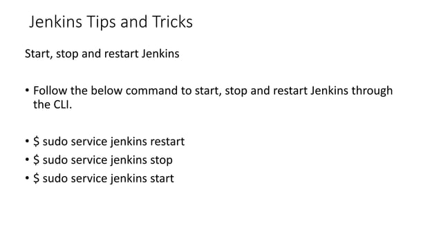 Jenkins | PPTX | Programming Languages | Computing
