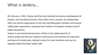 Jenkins | PPTX | Programming Languages | Computing