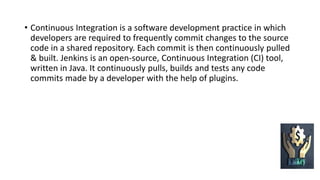 Jenkins | PPTX | Programming Languages | Computing
