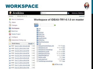 Jenkins is an open source automation server. It helps automate the parts of software development ...