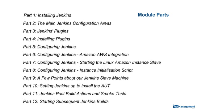 Building The Test Automation Framework Jenkins For Testers Ppt 5976