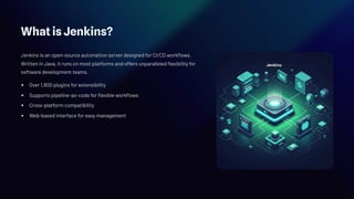 Jenkins: An open-source automation server powering CI/CD Automation | PDF