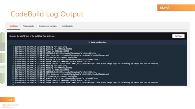 Jenkins vs. AWS CodePipeline (AWS User Group Berlin) | PPT