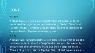 Jenkins advance topic | PPTX