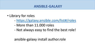 Jenkins and ansible reference | PDF | Operating Systems | Computer Software and Applications