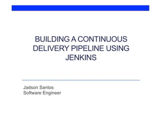 Jenkins Continuous Delivery | PDF