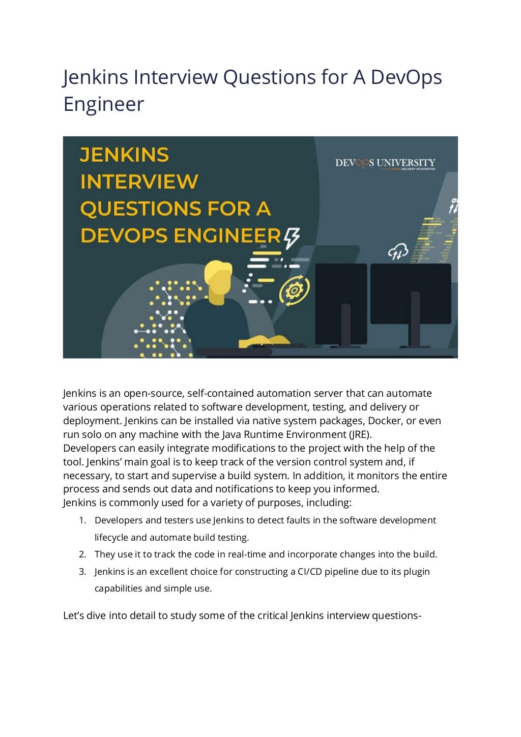 Jenkins Interview Questions for A DevOps Engineer.pdf