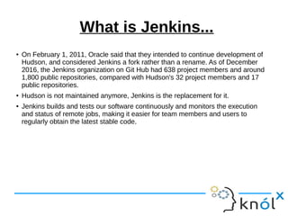 An Introduction To Jenkins | ODP