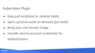 Continuous Deployment with Jenkins on Kubernetes | PPT