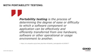 Jenkins: Portability Testing & Dealing With Limits | PPT