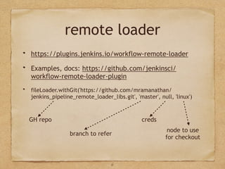 Jenkins remote loader | PDF