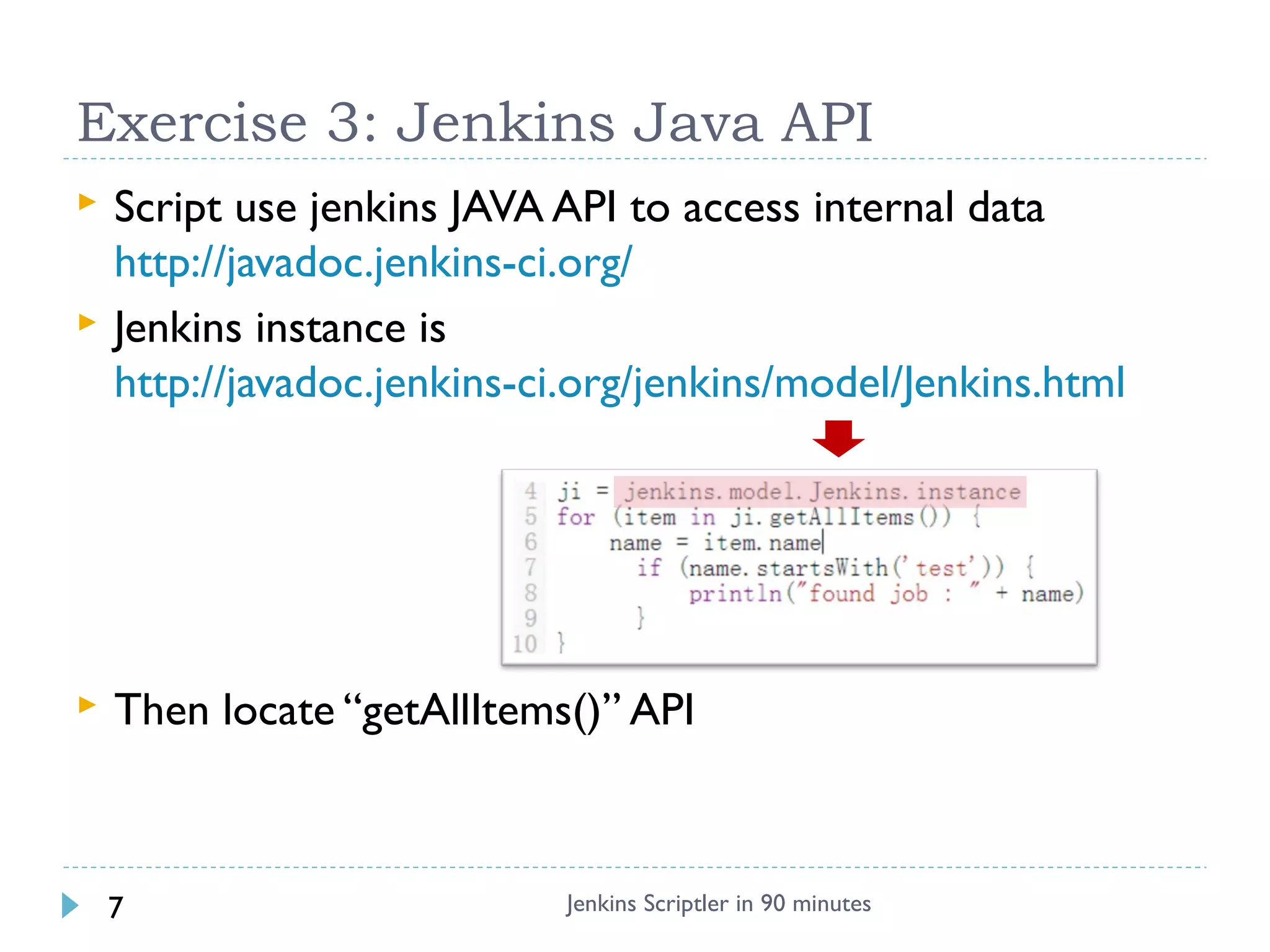 Jenkins Scriptler in 90mins | PPT