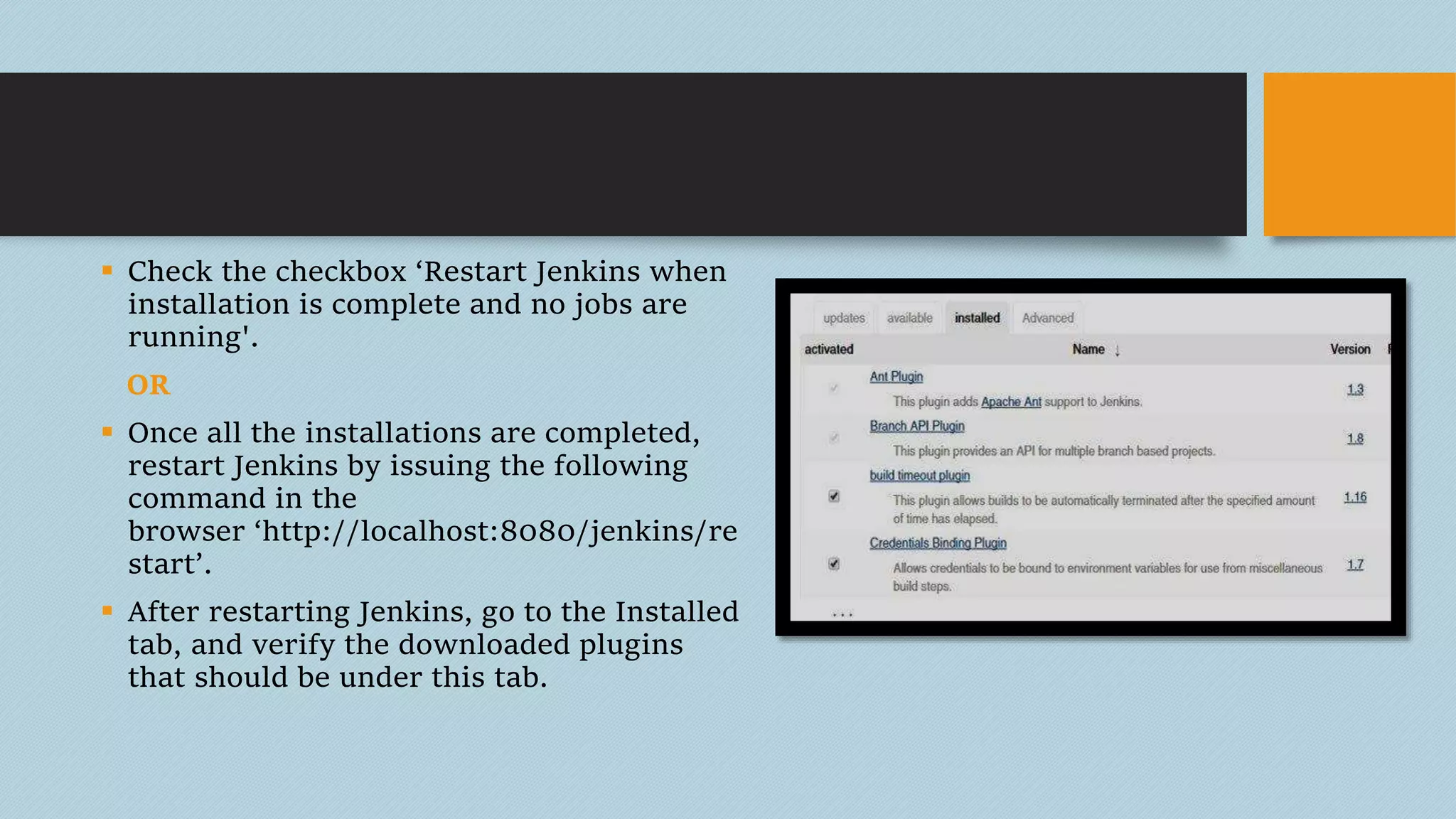 Jenkins tutorial for beginners | PPTX