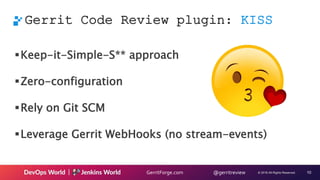 Jenkins plugin for Gerrit Code Review pipelines | PPTX