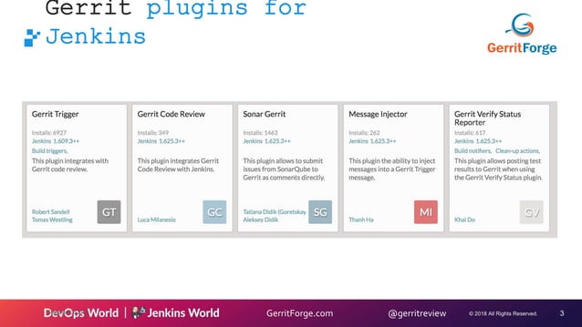 Jenkins Plugin For Gerrit Code Review Pipelines Ppt