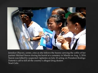 Anti-Drugs Campaign: Jellica Dannah Bolante | PPTX