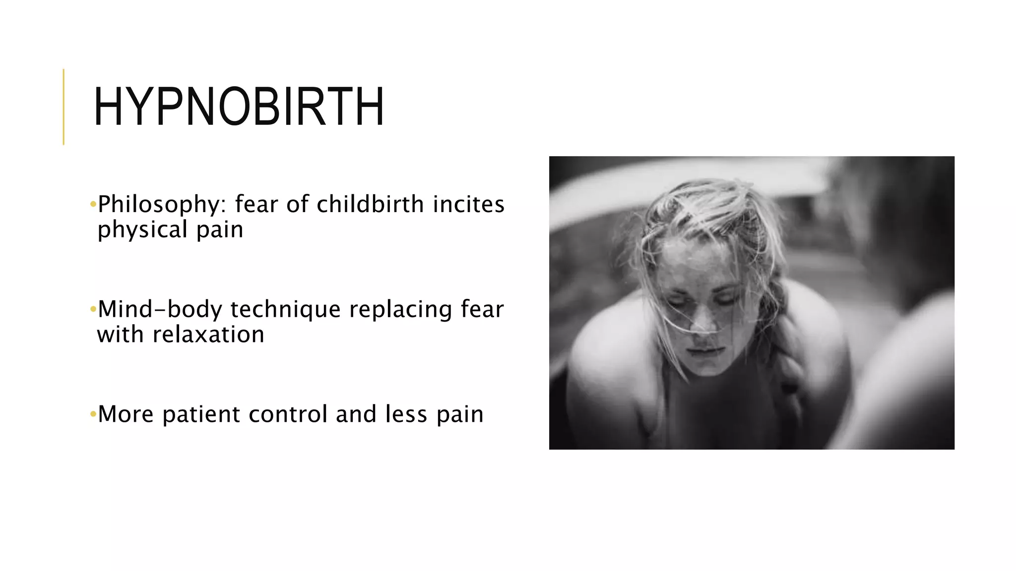 Alternative Birthing Methods | PPTX