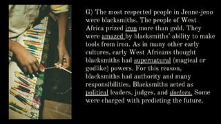 Jenne jeno- Ancient city | PDF