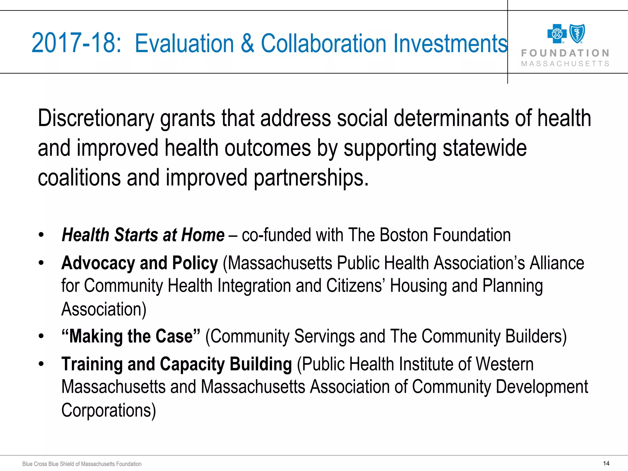 Jennifer Lee, BCBS MA Foundation | PPT