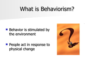 Behaviorism Theory | PPT