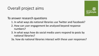 Social Media Use and Interactions of National Libraries | PPT