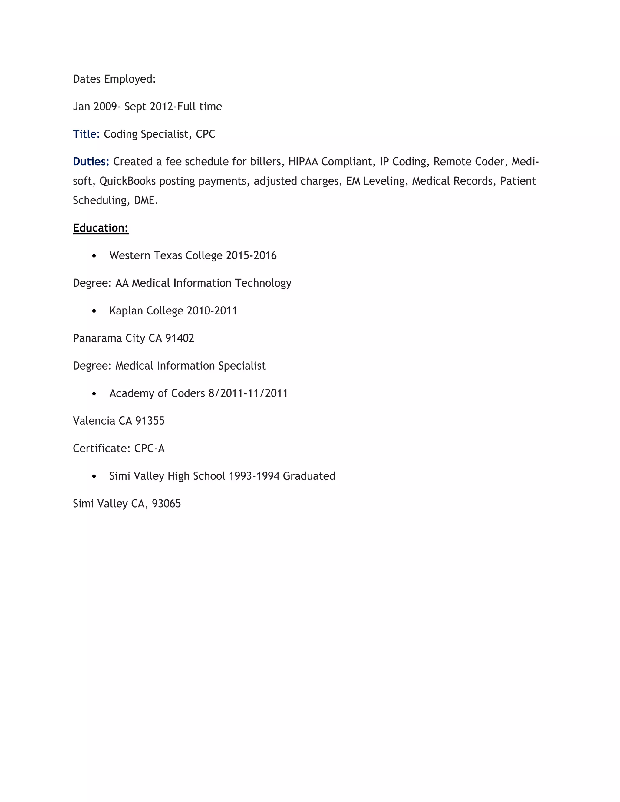 Jennifer knapton resume with cover letter | PDF