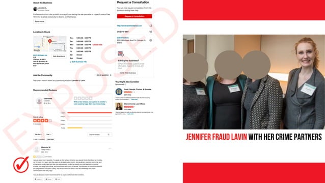 Jennifer Lavin Scammer: Stay Away - Family Lawyer | PPT
